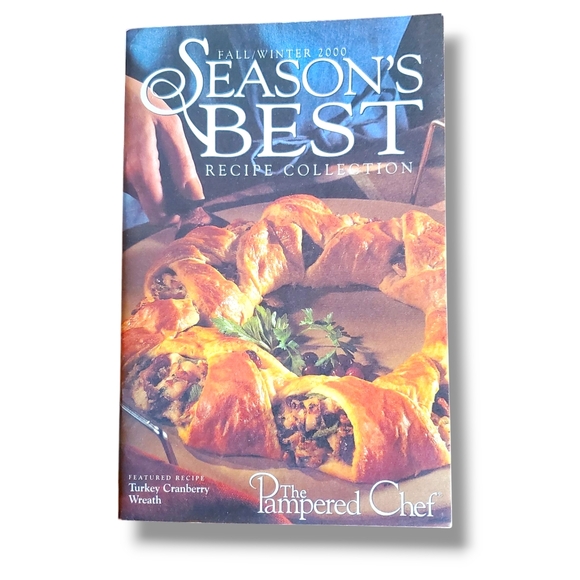 Kitchen | Pampered Chef Seasons Best Recipe Collection Cookbook Fall ...